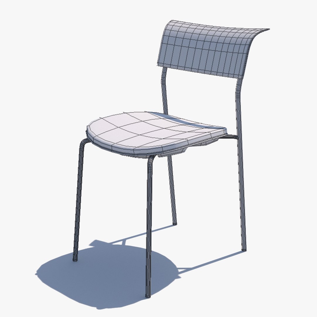 3d dining chair model