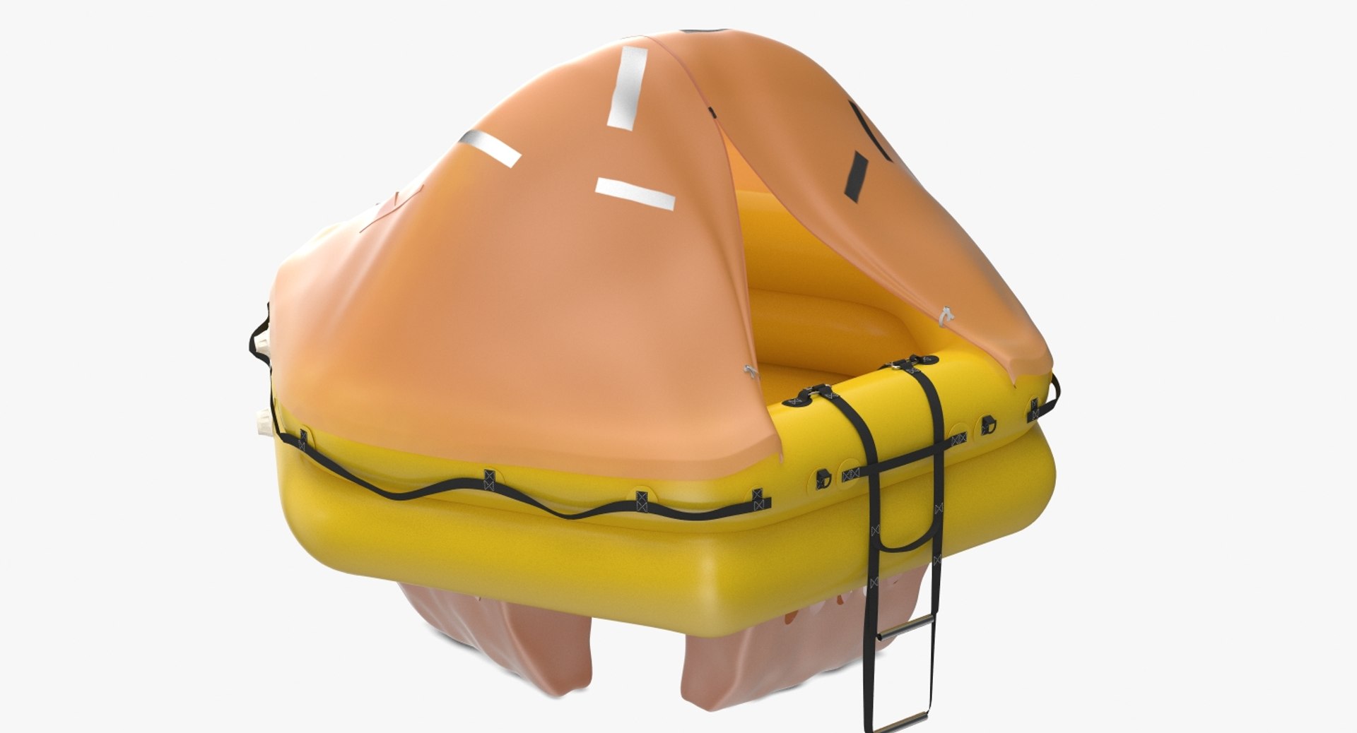 Liferaft container 3D model | 1148926 | TurboSquid