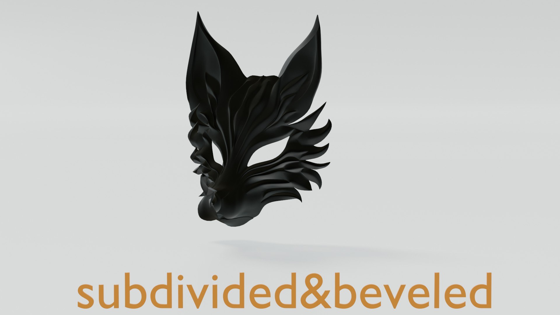 Fox Mask Model - TurboSquid 2156208