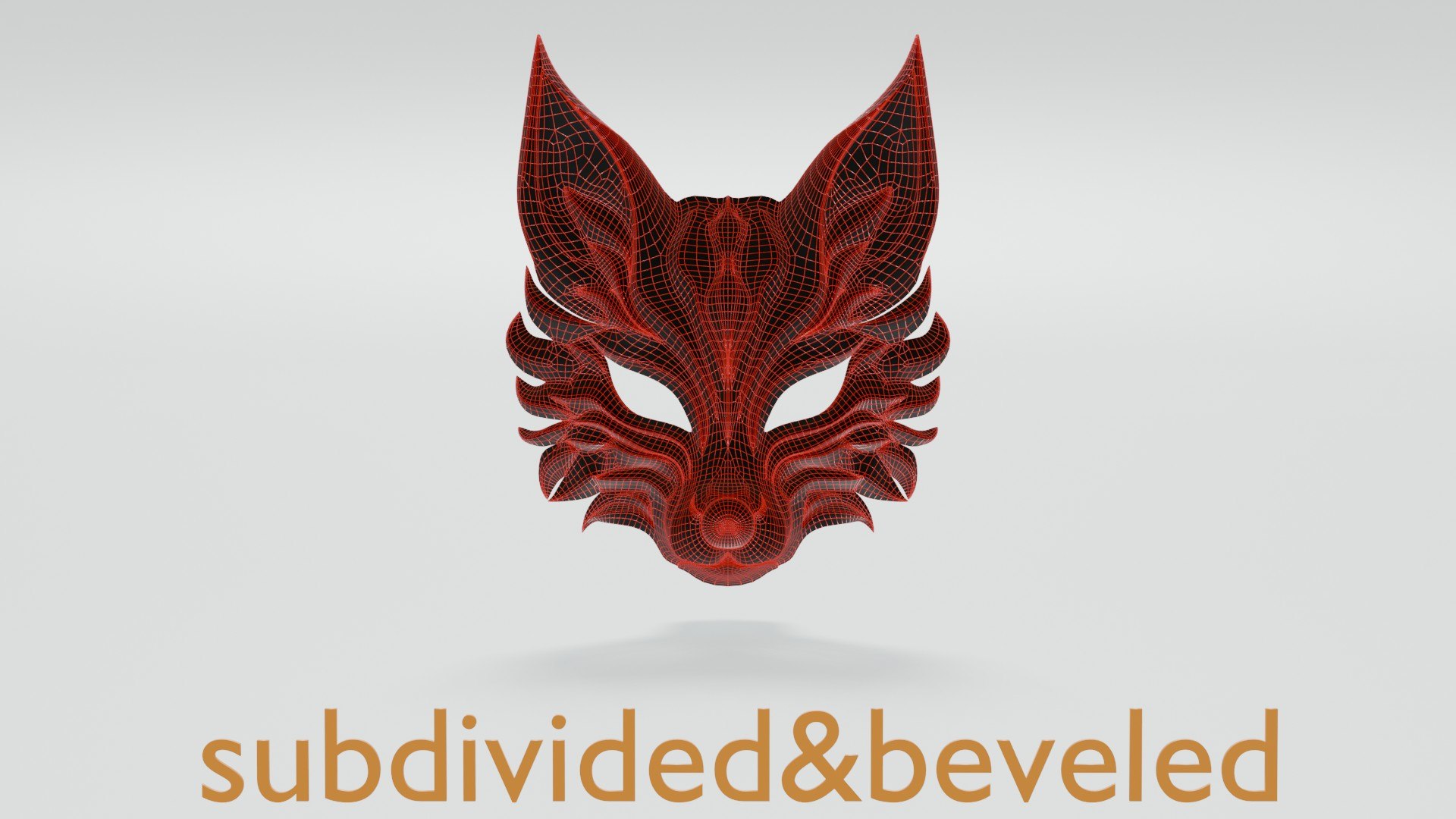 Fox mask model - TurboSquid 2156208