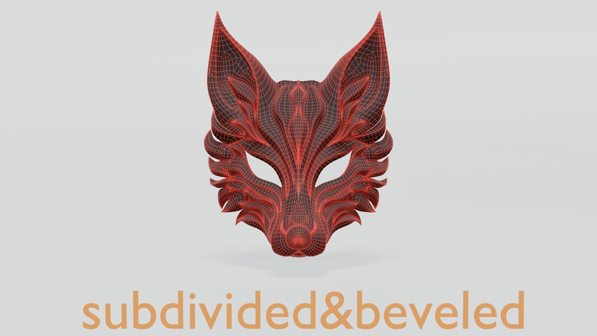 Fox Mask Model - TurboSquid 2156208