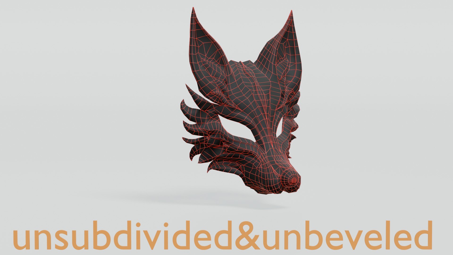 Fox mask model - TurboSquid 2156208