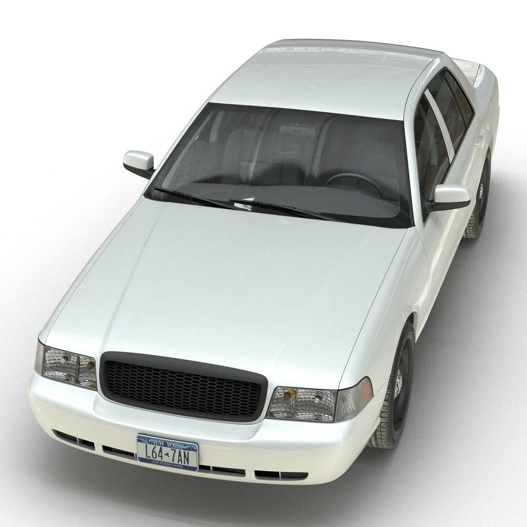 3d max crown victoria simple interior