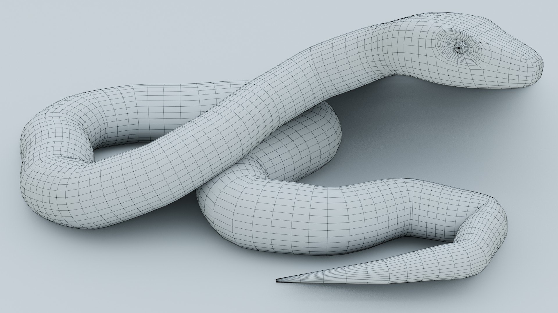 3D Model Python Snake - Low Poly- Game Ready - PBR - TurboSquid 1956671