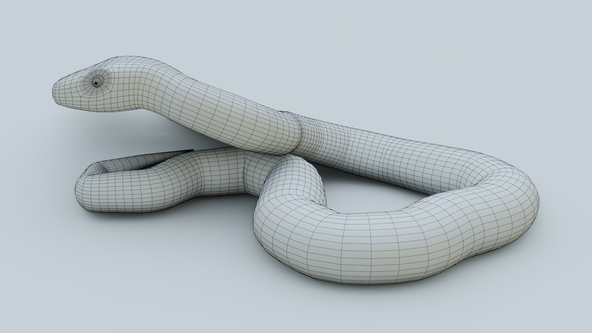 3D Model Python Snake - Low Poly- Game Ready - PBR - TurboSquid 1956671