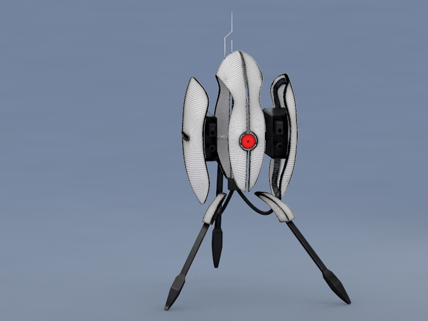 Portal Turret Guns C4d Free