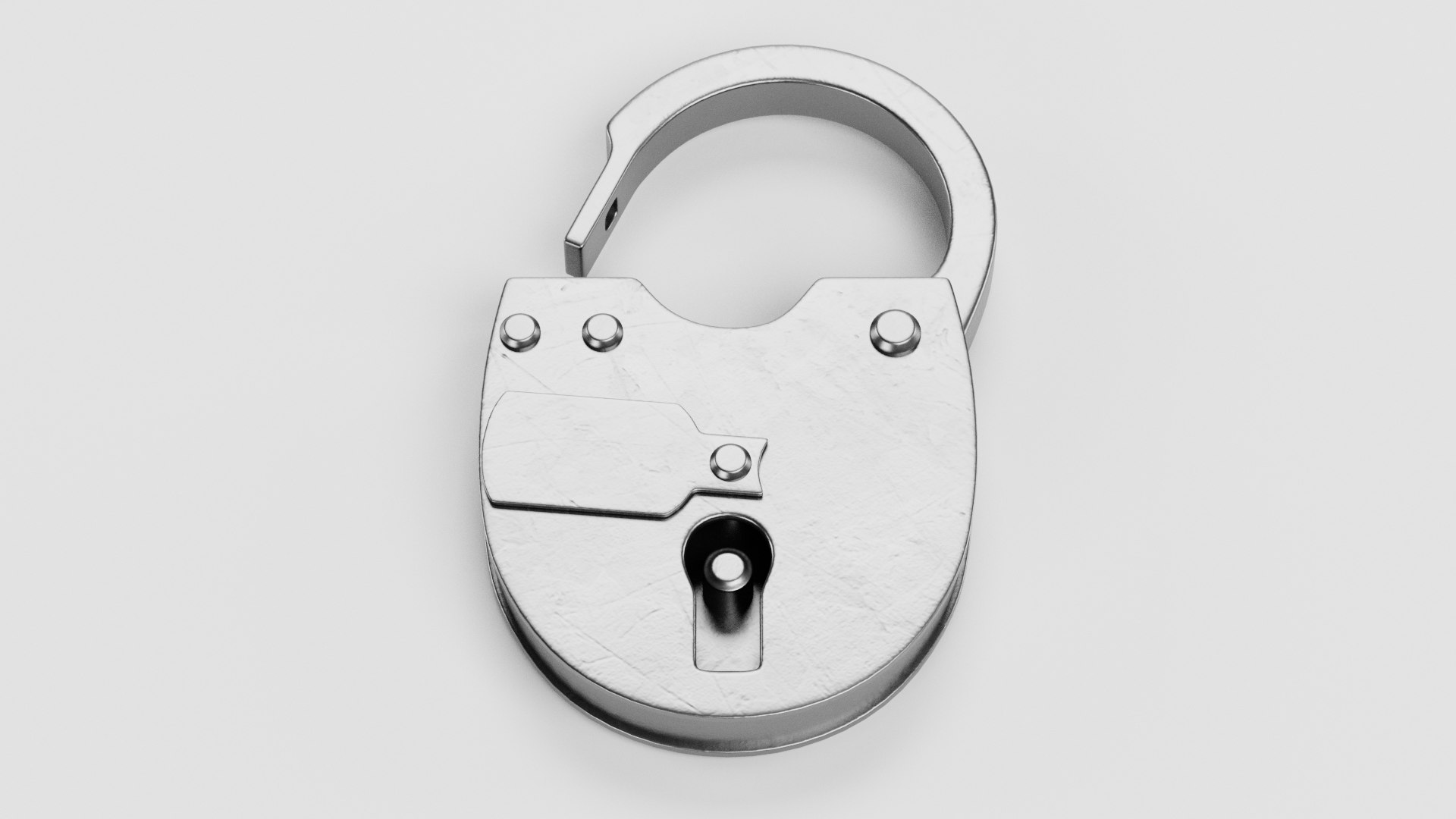 3D Padlock Rigged Model - TurboSquid 1492034