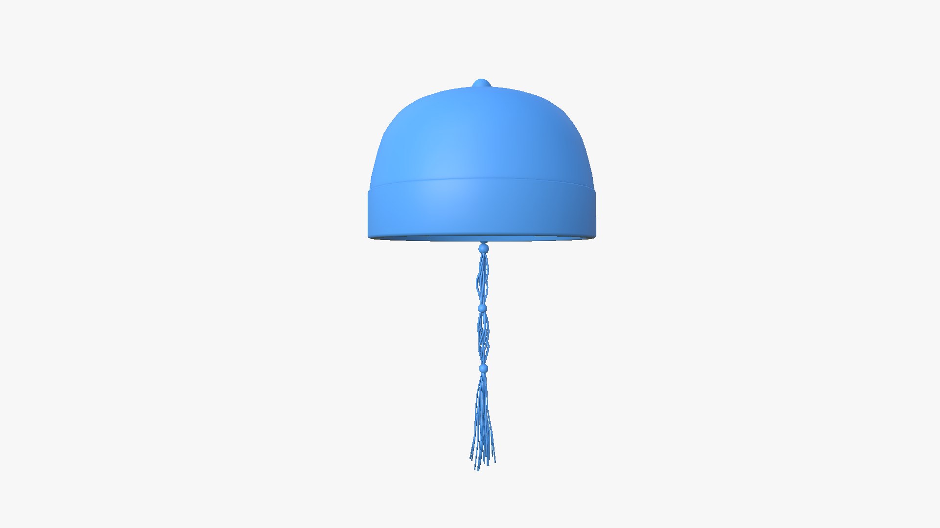 Chinese Traditional Hat A07 Red Yellow - Character Design 3D Model ...