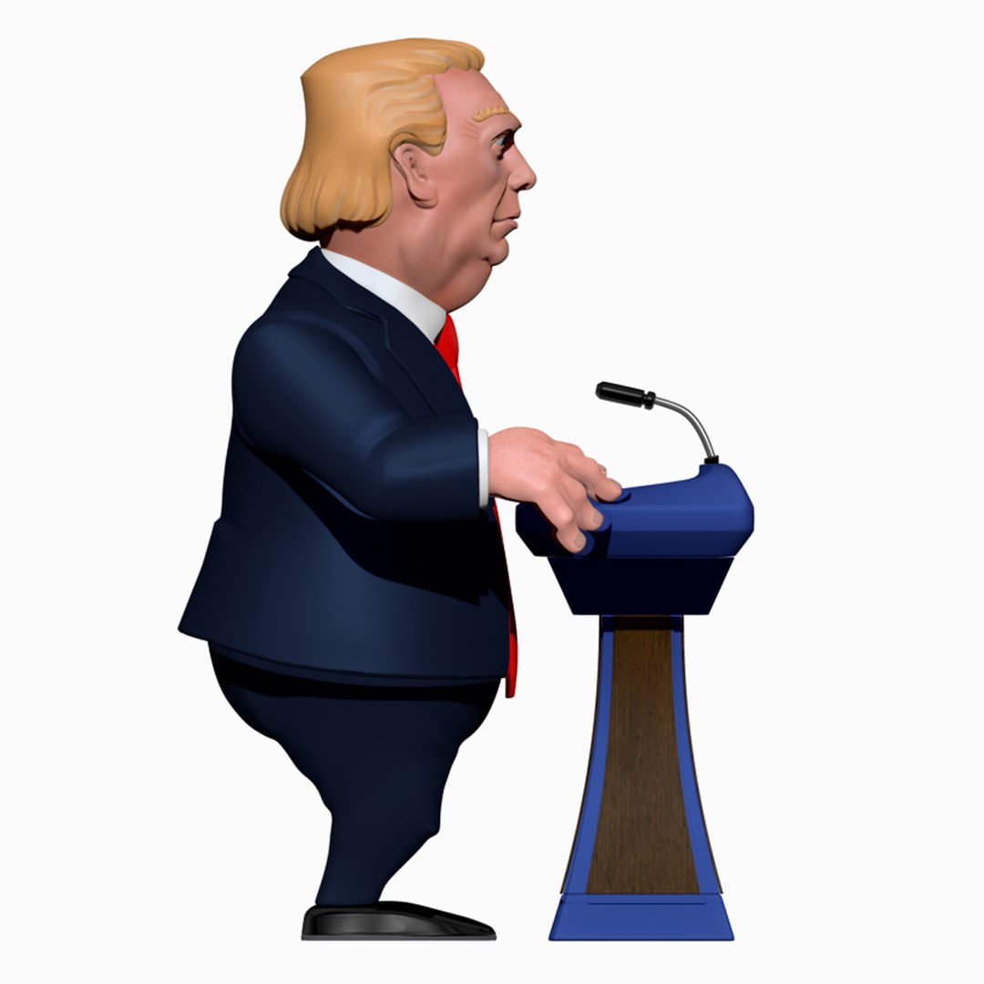 3D Model Donald Trump - TurboSquid 1162679