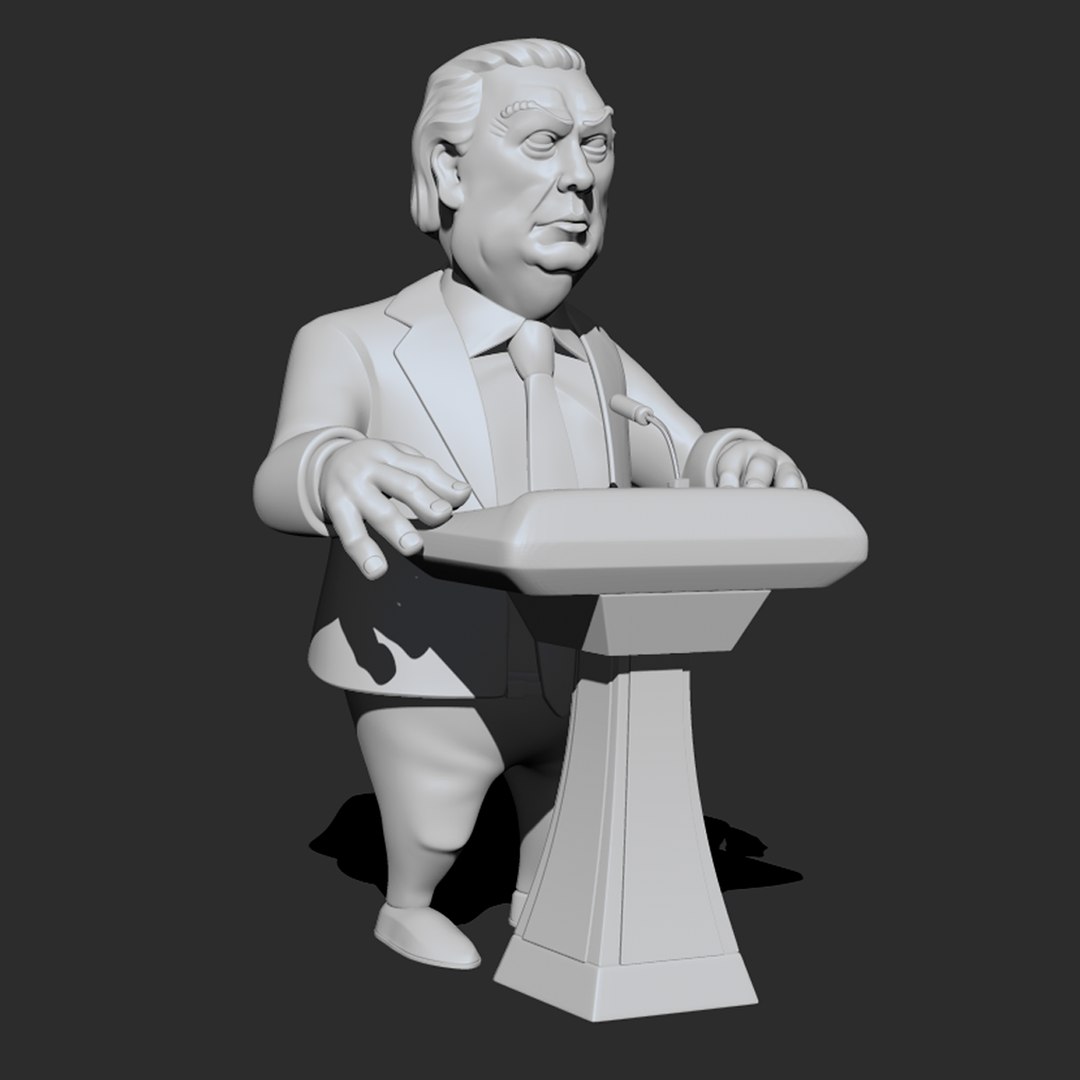 3D Model Donald Trump - TurboSquid 1162679