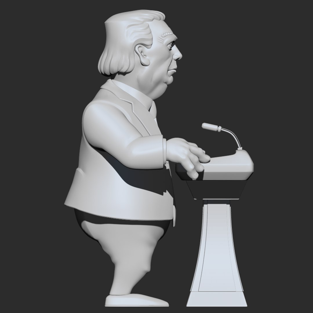 3D Model Donald Trump - TurboSquid 1162679