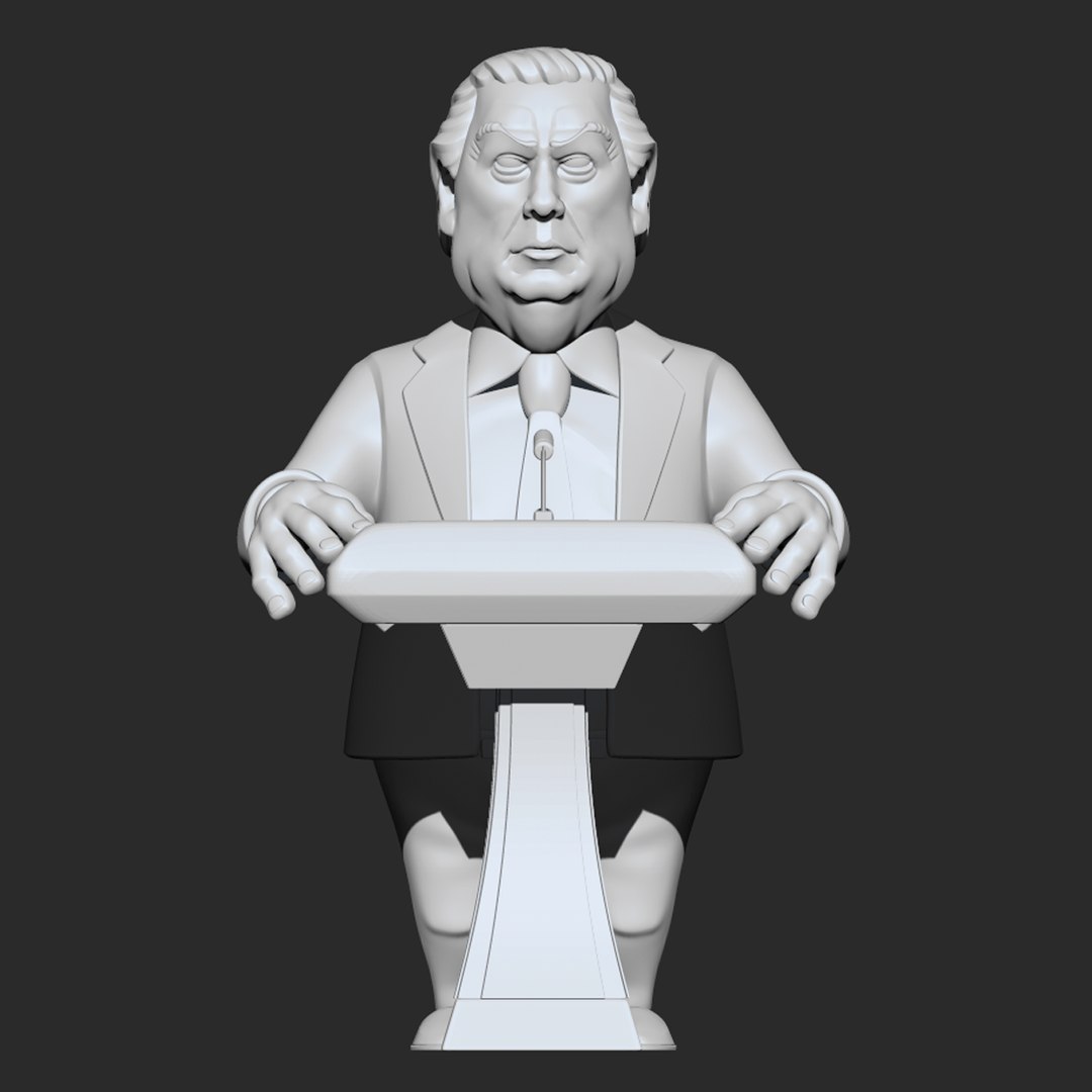3D Model Donald Trump - TurboSquid 1162679