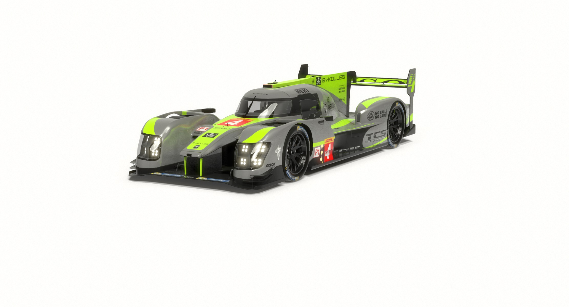 Bykolles Racing Team Lmp1 3D Model - TurboSquid 1351785