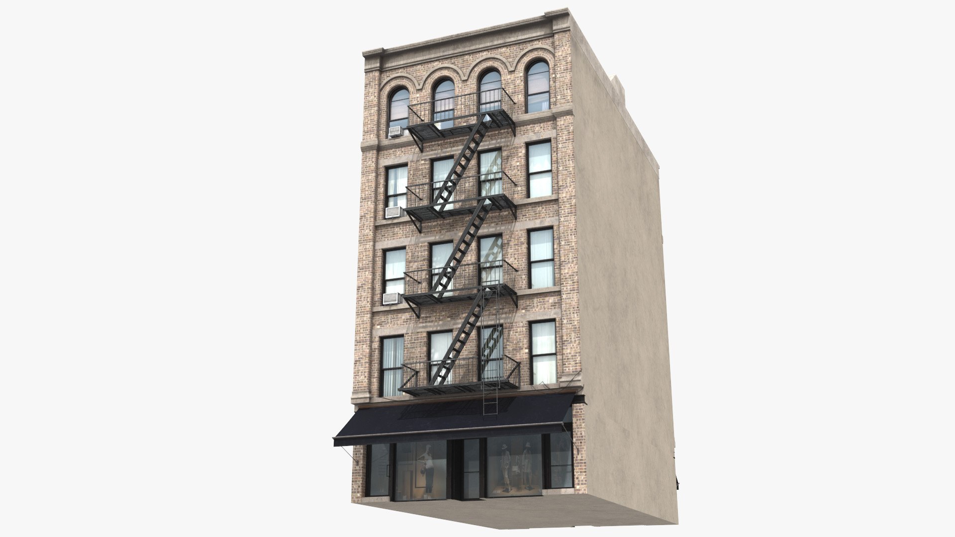 Manhattan Building 01, 8K PBR Textures 3D Model - TurboSquid 1722689