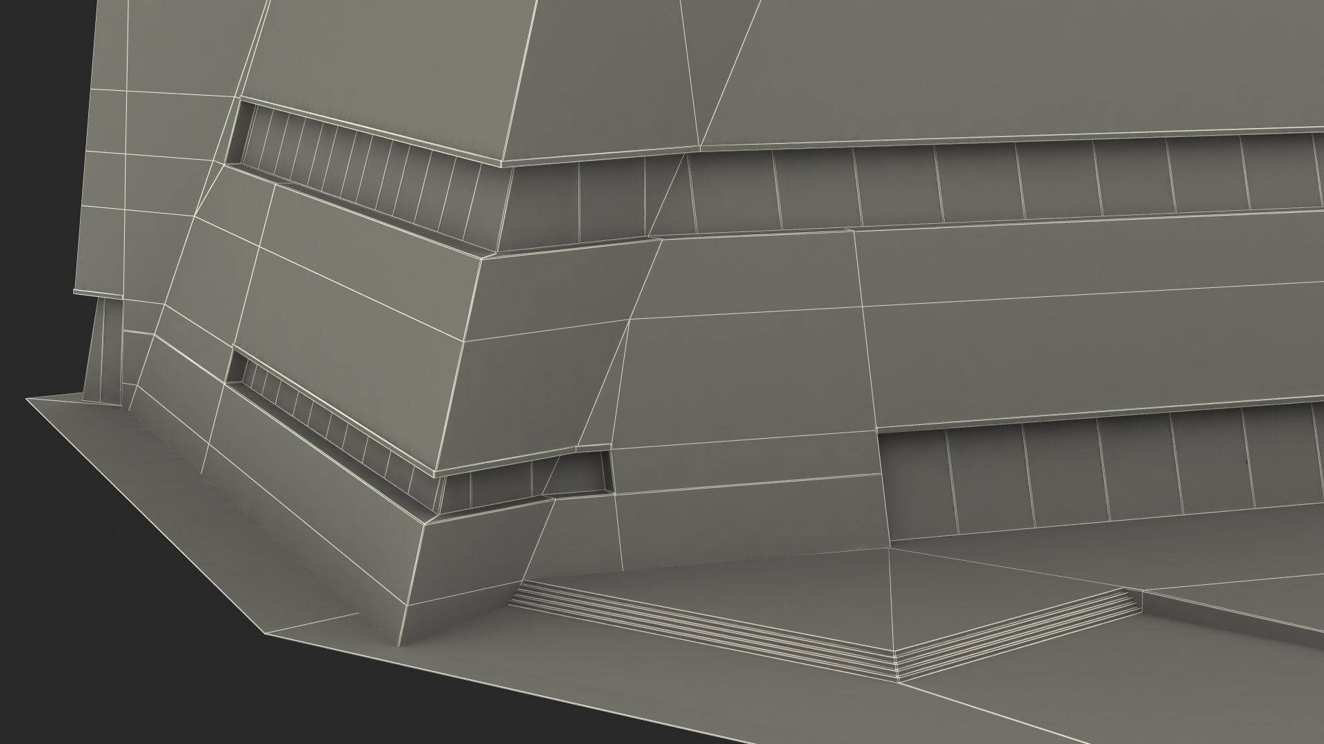 3D Tate Modern Switch House - TurboSquid 1737050