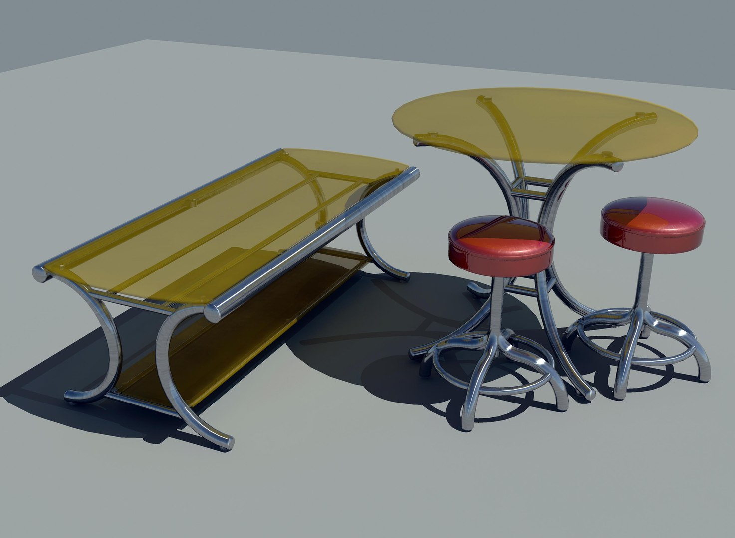 3d model table dining room