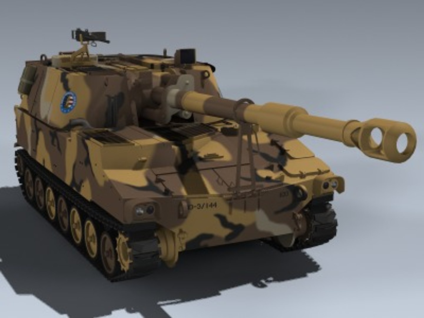 Army National Guard 3d Model