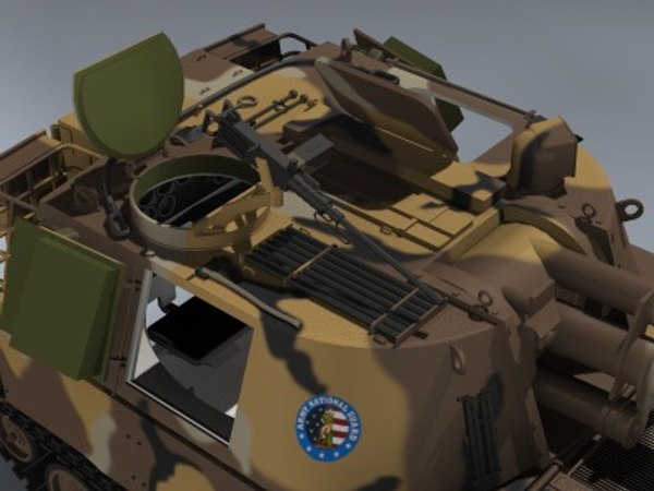 M109A2 (ANG) 3D 모델 - TurboSquid 520758