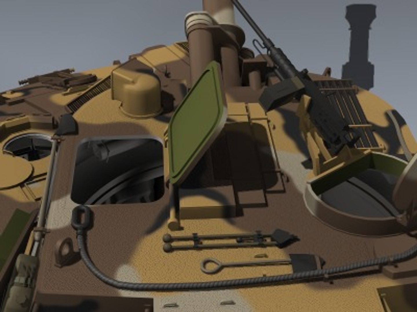 Army National Guard 3d Model