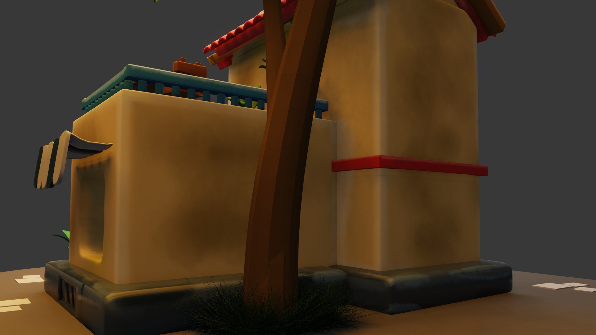 Middle Eastern Like Coffee Shop Cafe Blender 3D 3D Model - TurboSquid ...