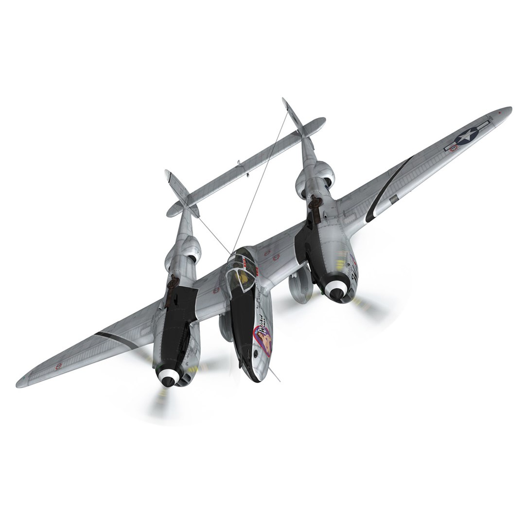 Lockheed Lightning - Wicked 3d Model