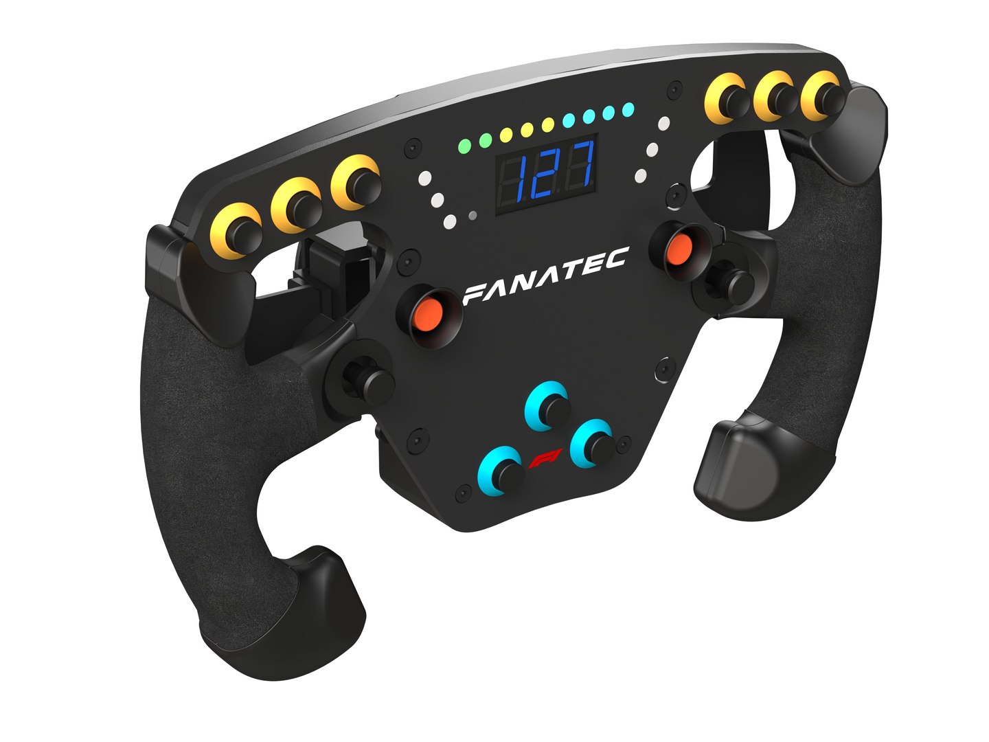 3D Fanatec F1 Wheel And Elite Pedals V2 - TurboSquid 2239694