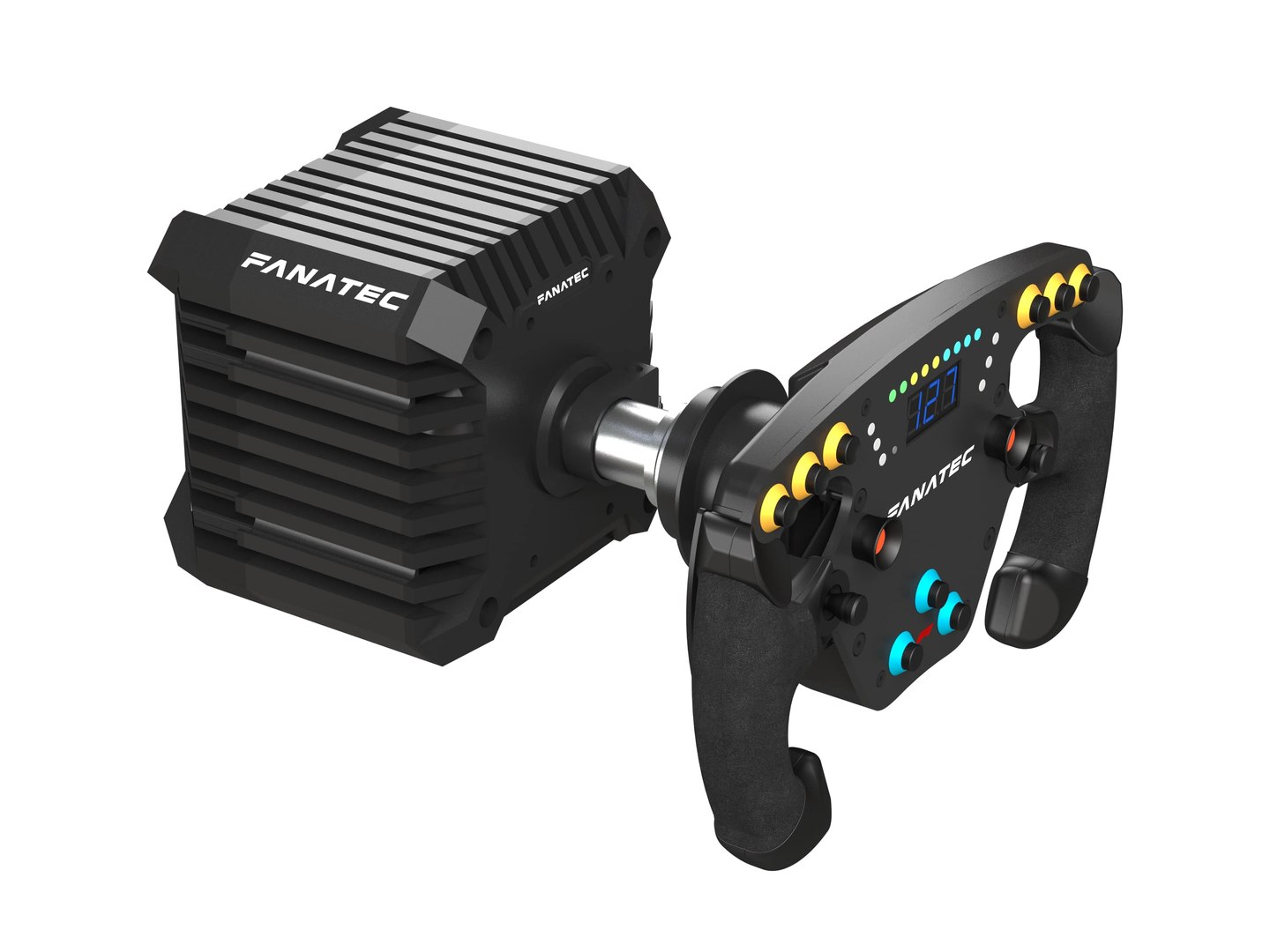 3D Fanatec F1 Wheel And Elite Pedals V2 - TurboSquid 2239694