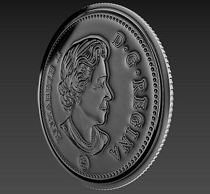 3D Canadian Coin Models - Browse & Download Formats - TurboSquid