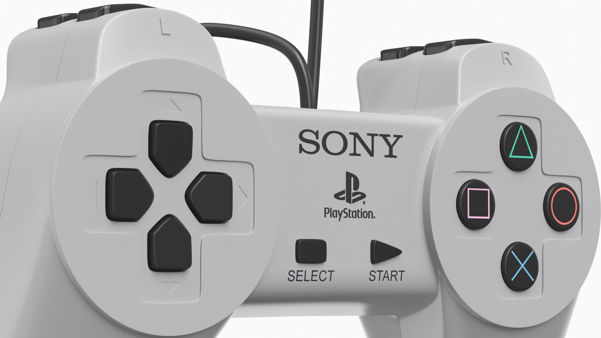 Classic Playstation Controller Joystick 3D - TurboSquid 1539897