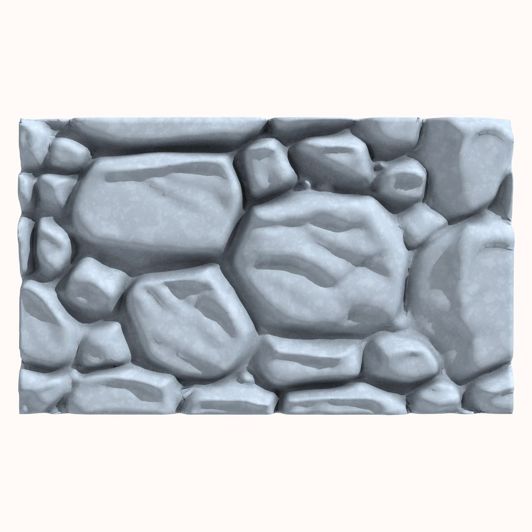 3D Model Stone Wall 173 - TurboSquid 2385166