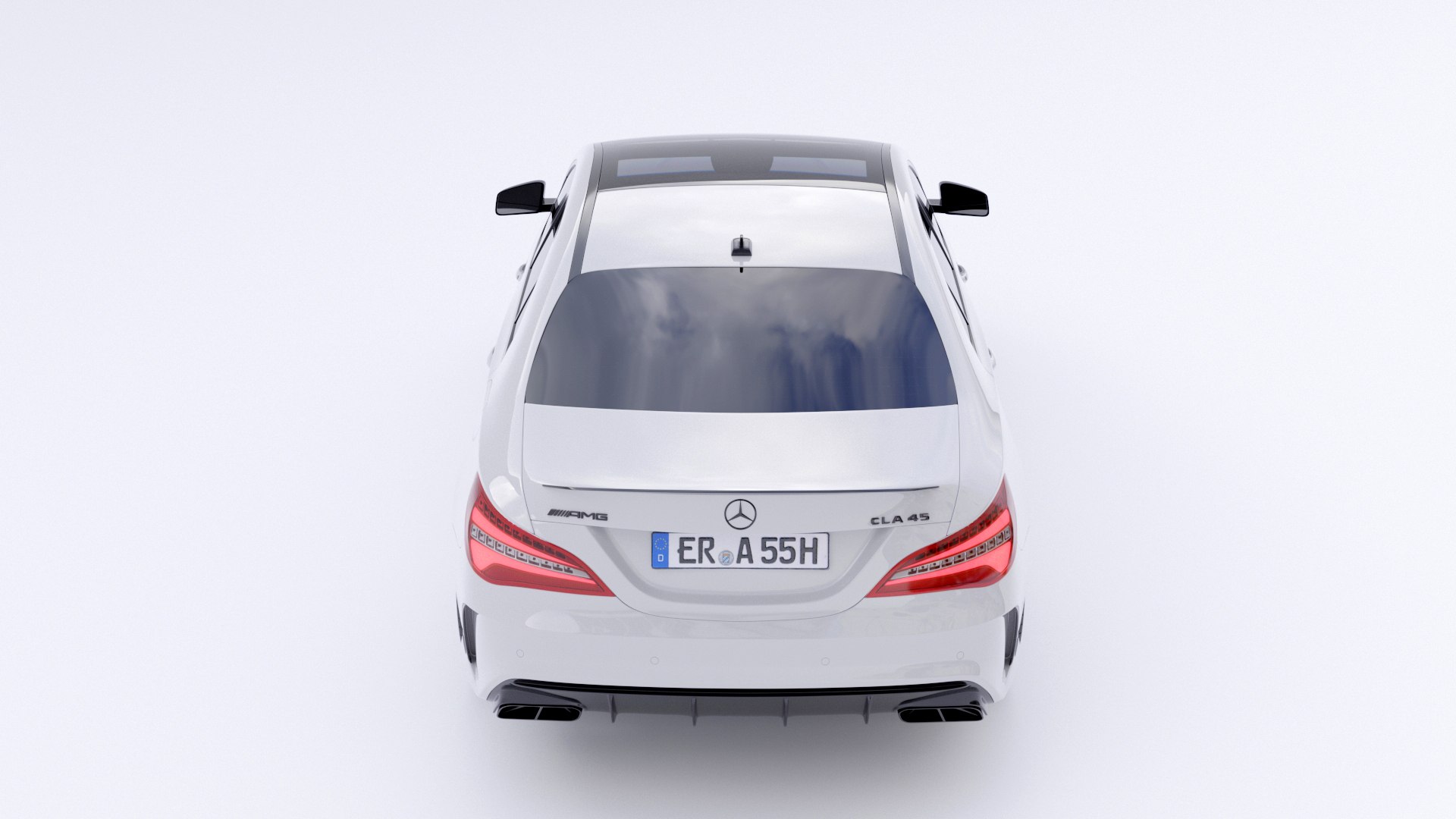 3D Mercedes-benz Amg Cla45 - TurboSquid 1340466