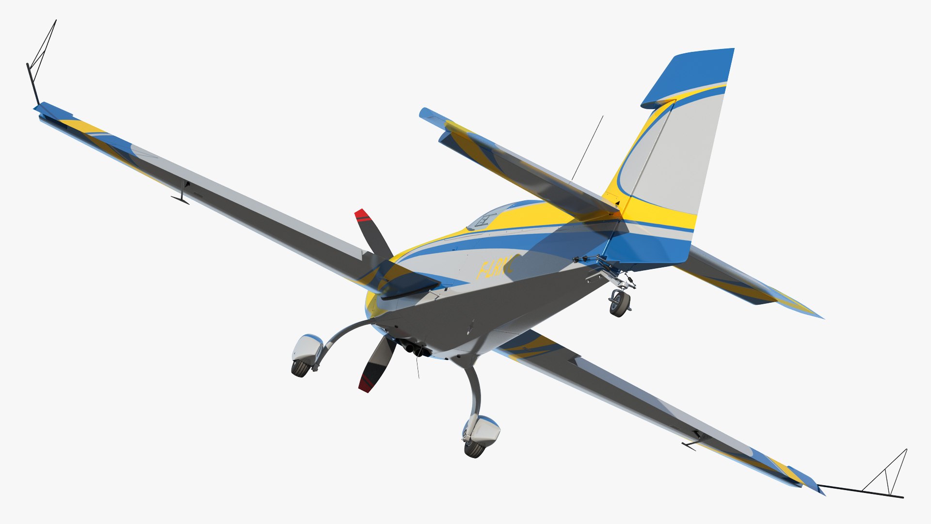Extra Ea300 Aerobatic Monoplane 3D Model - TurboSquid 1486299