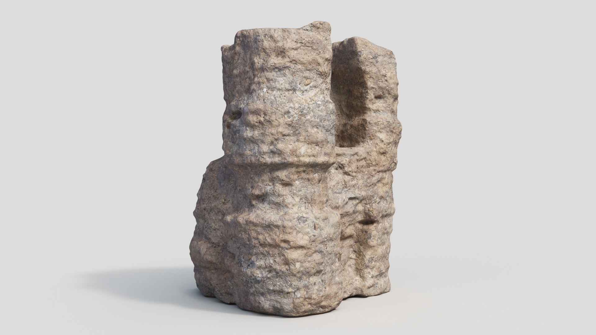 3D Interior Sandstone Cliff - TurboSquid 2388243
