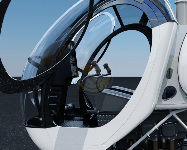 schweizer 300c 3d model