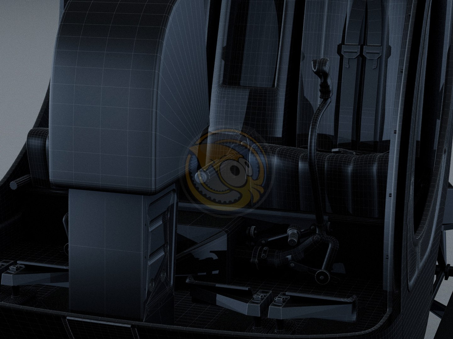 Schweizer 300c 3d Model