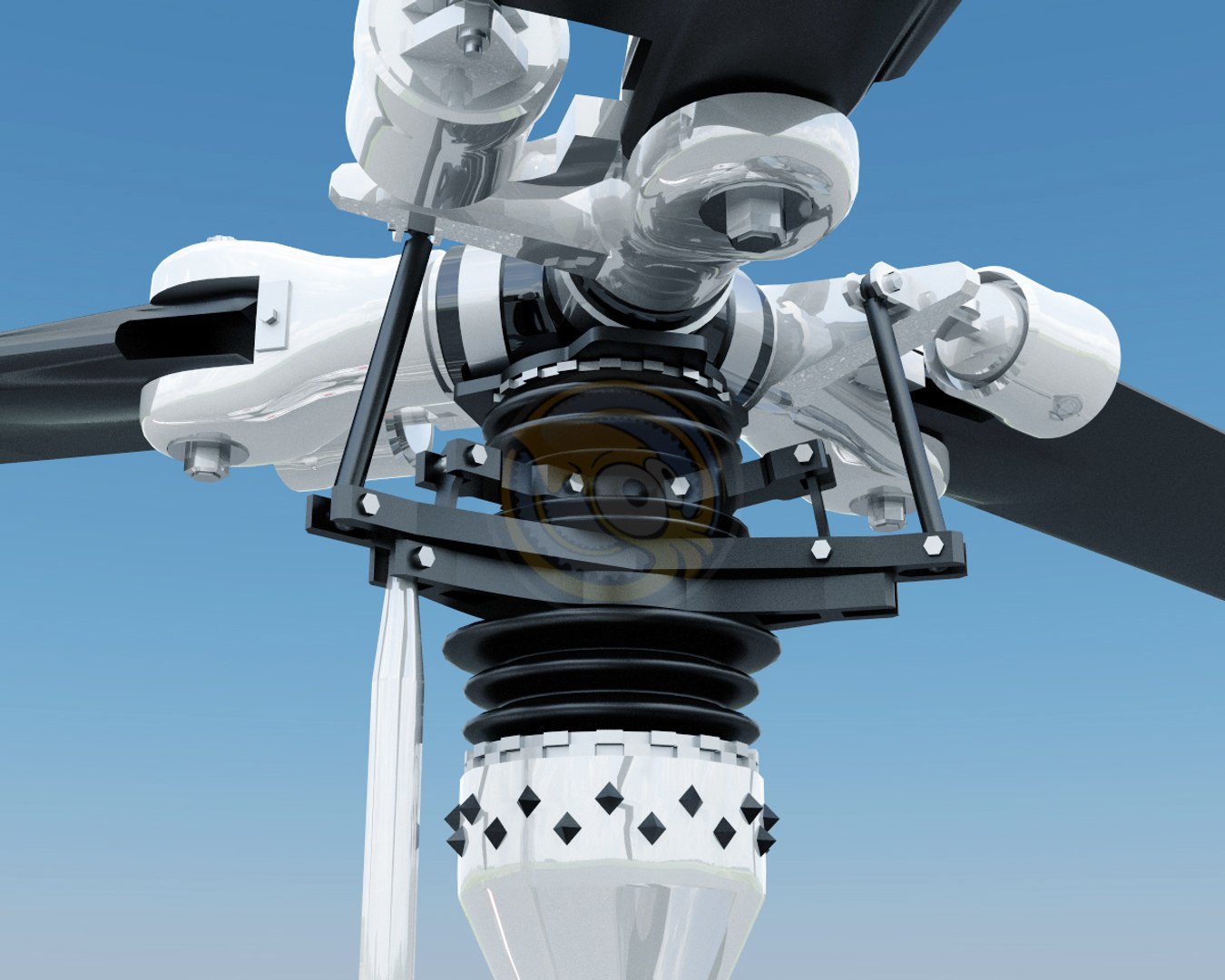 Schweizer 300c 3d Model