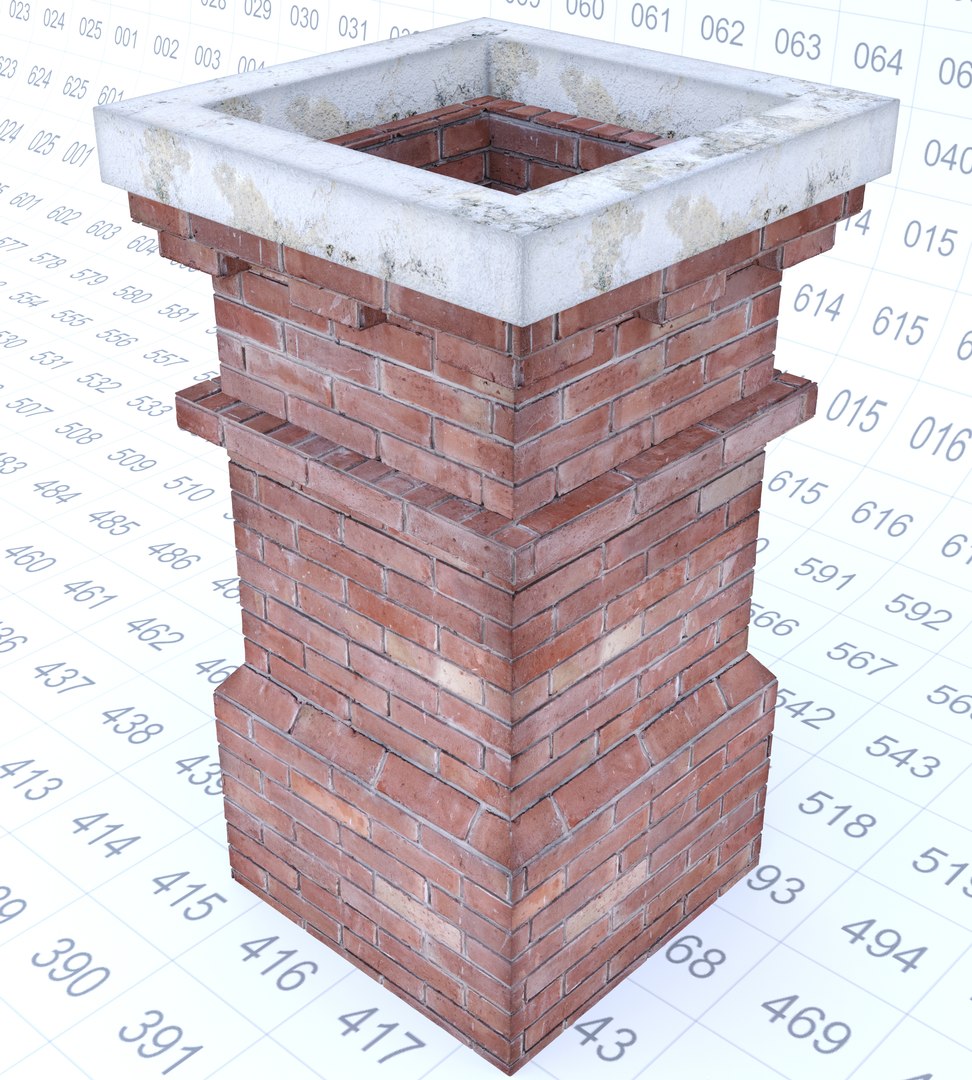 Chimney 3D Model - TurboSquid 1982711