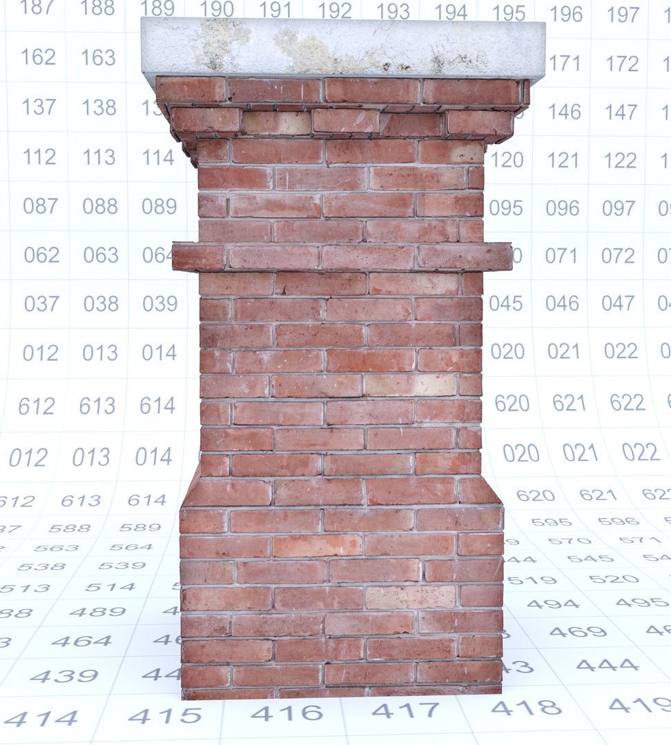 3D Greenhouse Chair Chimney Fence Credenza - Bundle 01 Model ...