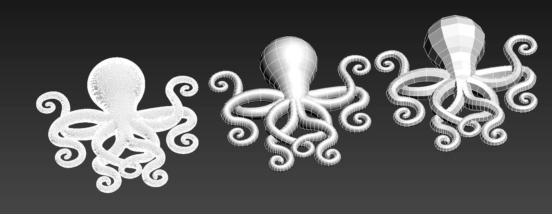 3D Octopus Model - TurboSquid 1469388