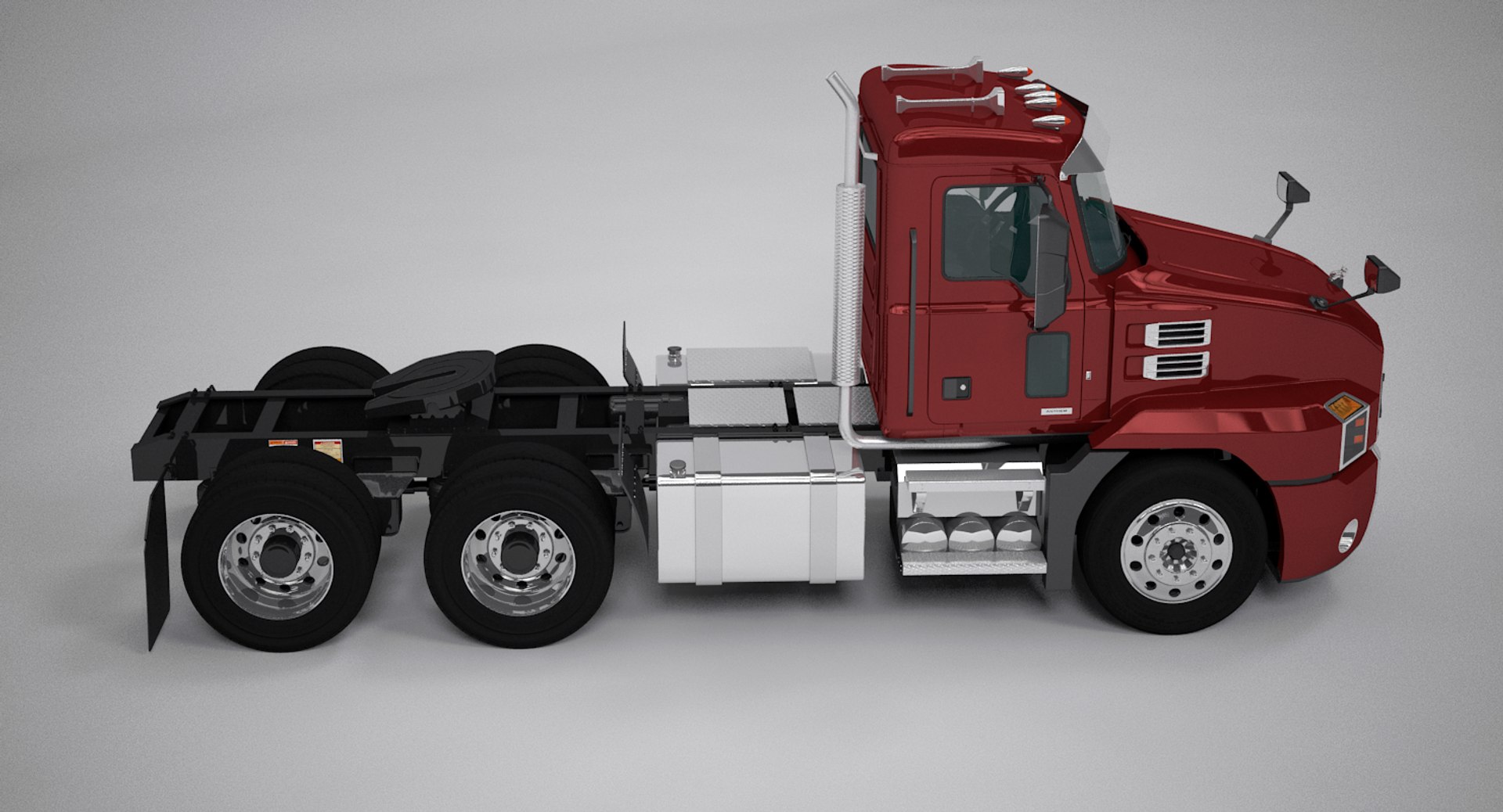 Mack Anthem Day Cab 3D Model - TurboSquid 1380982