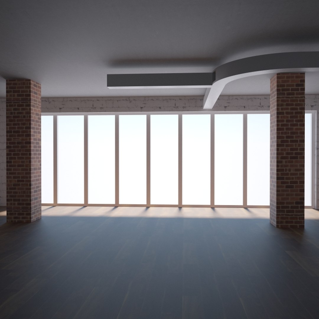 Loft Interior 3d Model