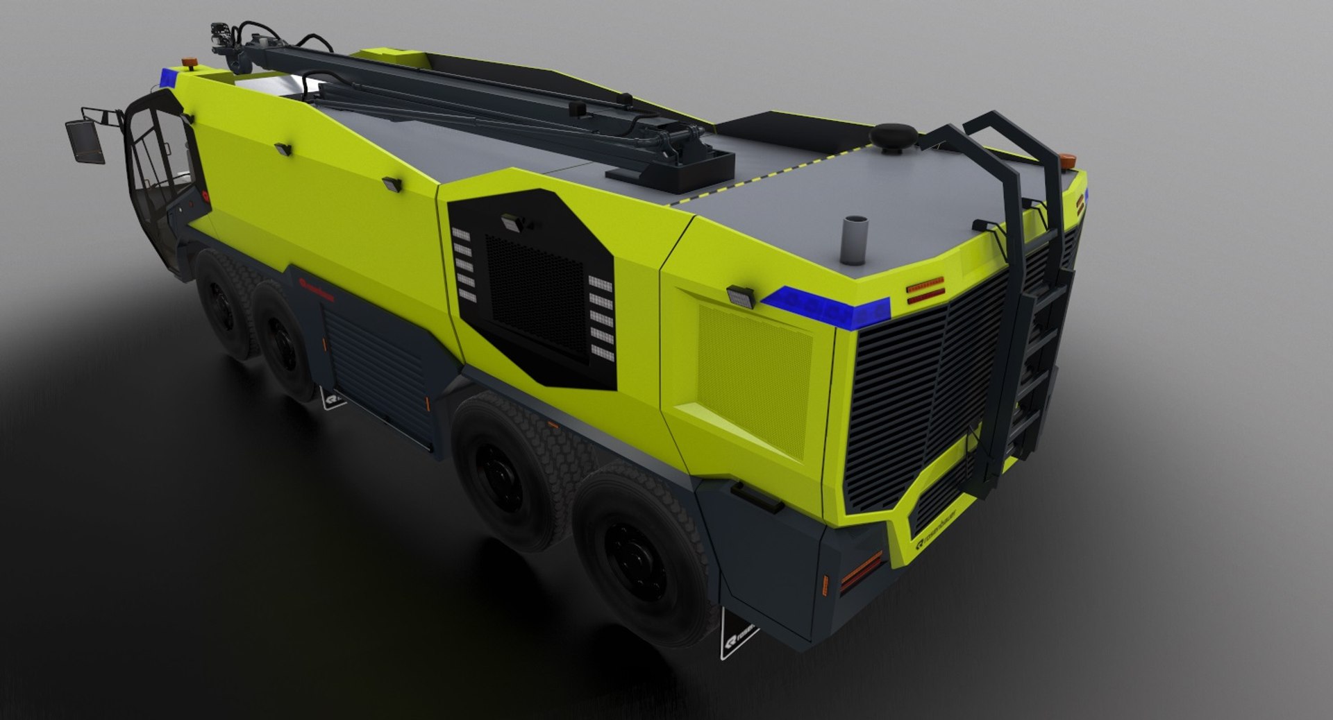 Rosenbauer Panther 8x8 3D Model - TurboSquid 1359730