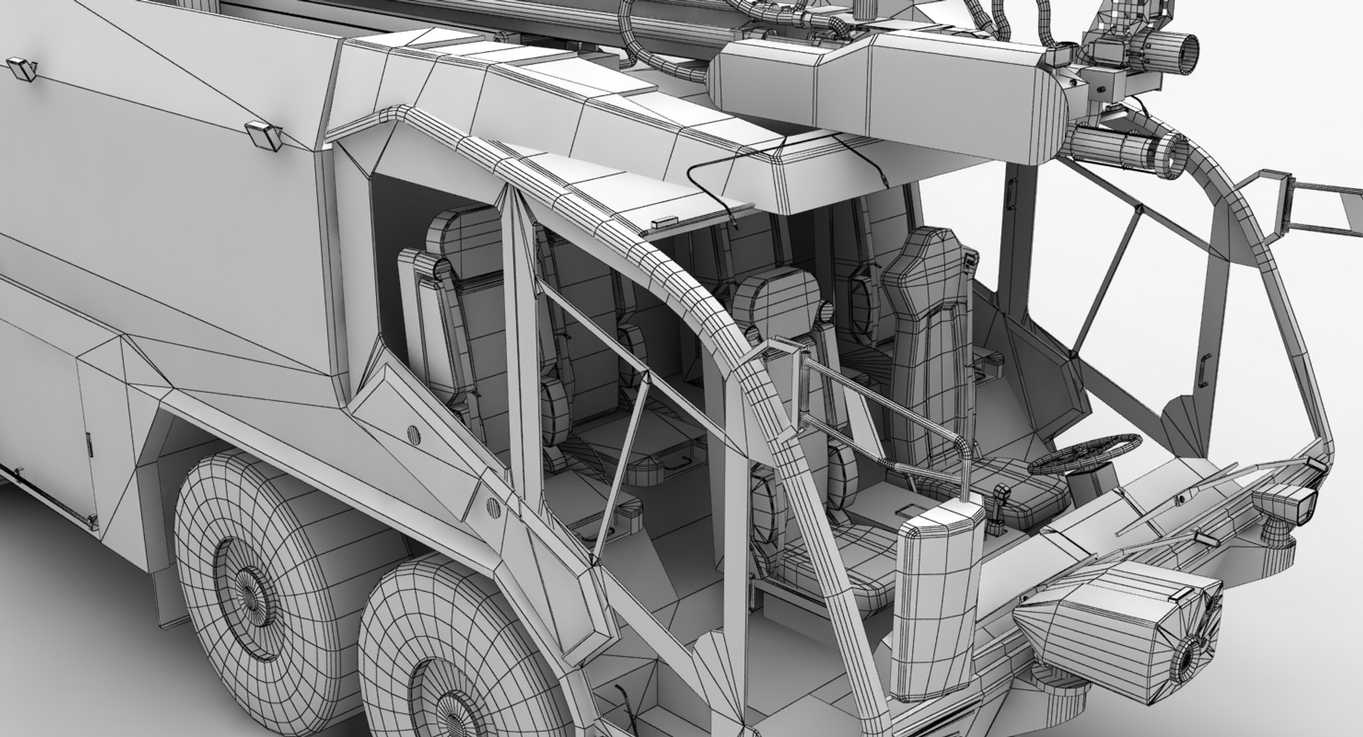 Rosenbauer Panther 8x8 3D Model - TurboSquid 1359730