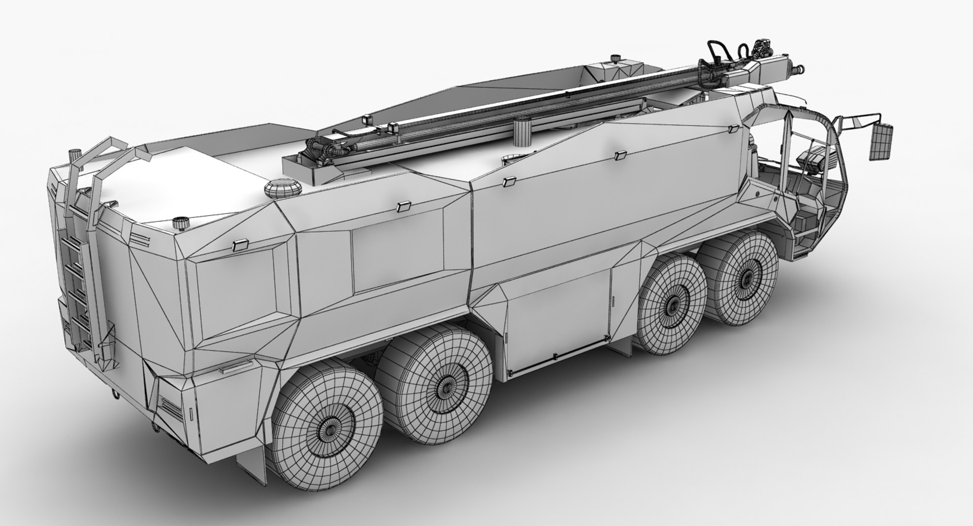 Rosenbauer Panther 8x8 3D Model - TurboSquid 1359730