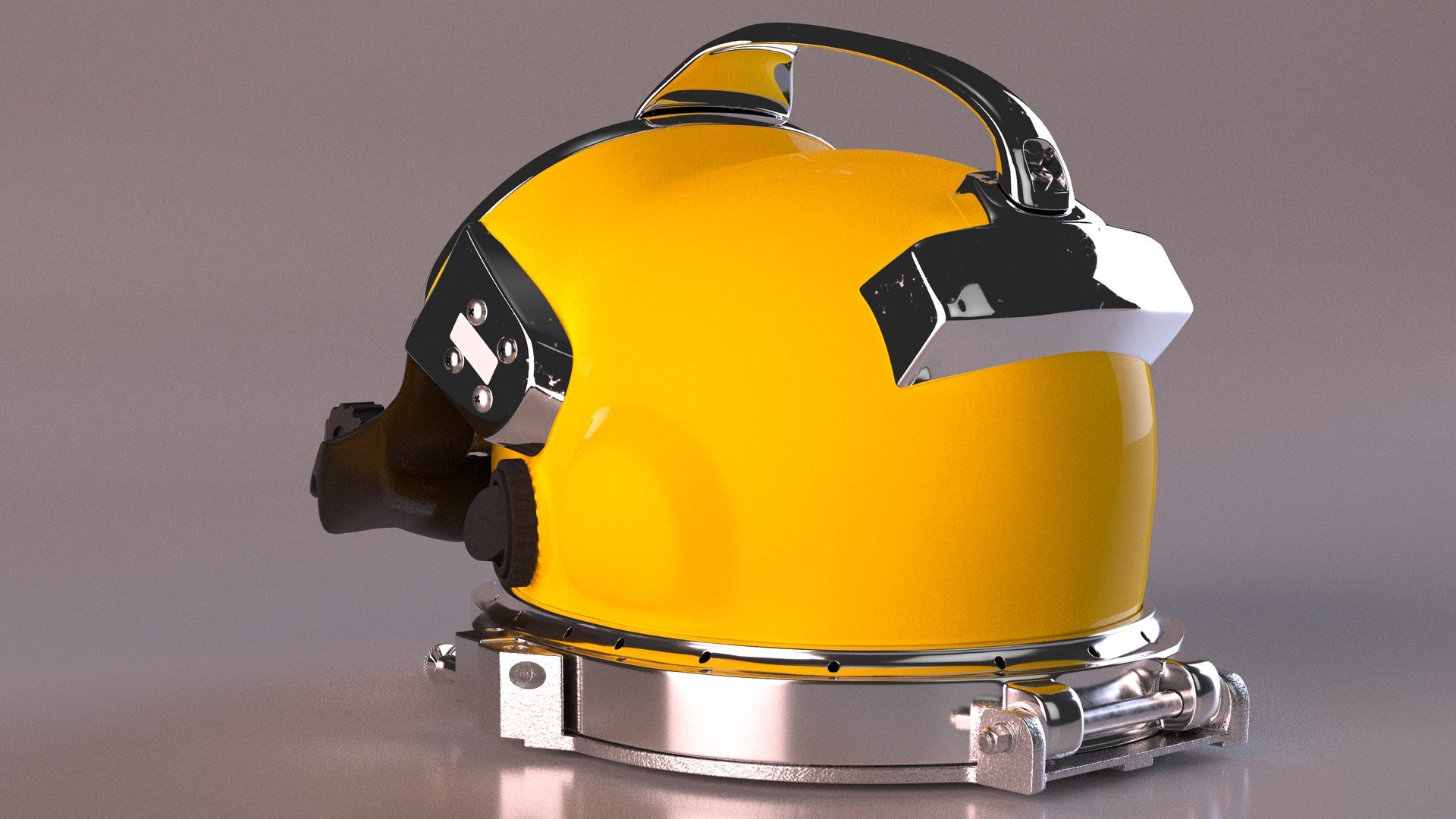 Commercial Diving Helmets Collection 3D model - TurboSquid 2169424