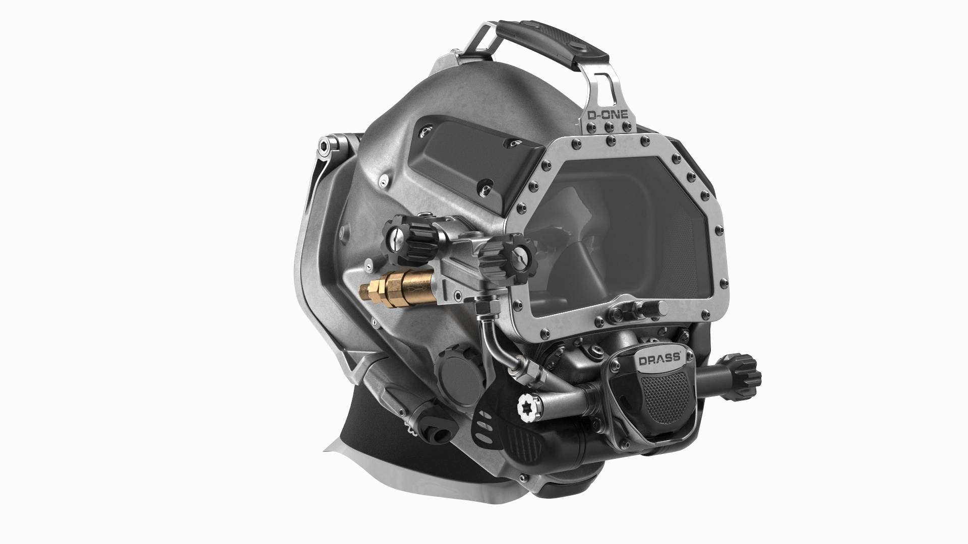Commercial Diving Helmets Collection 3D Model - TurboSquid 2169424