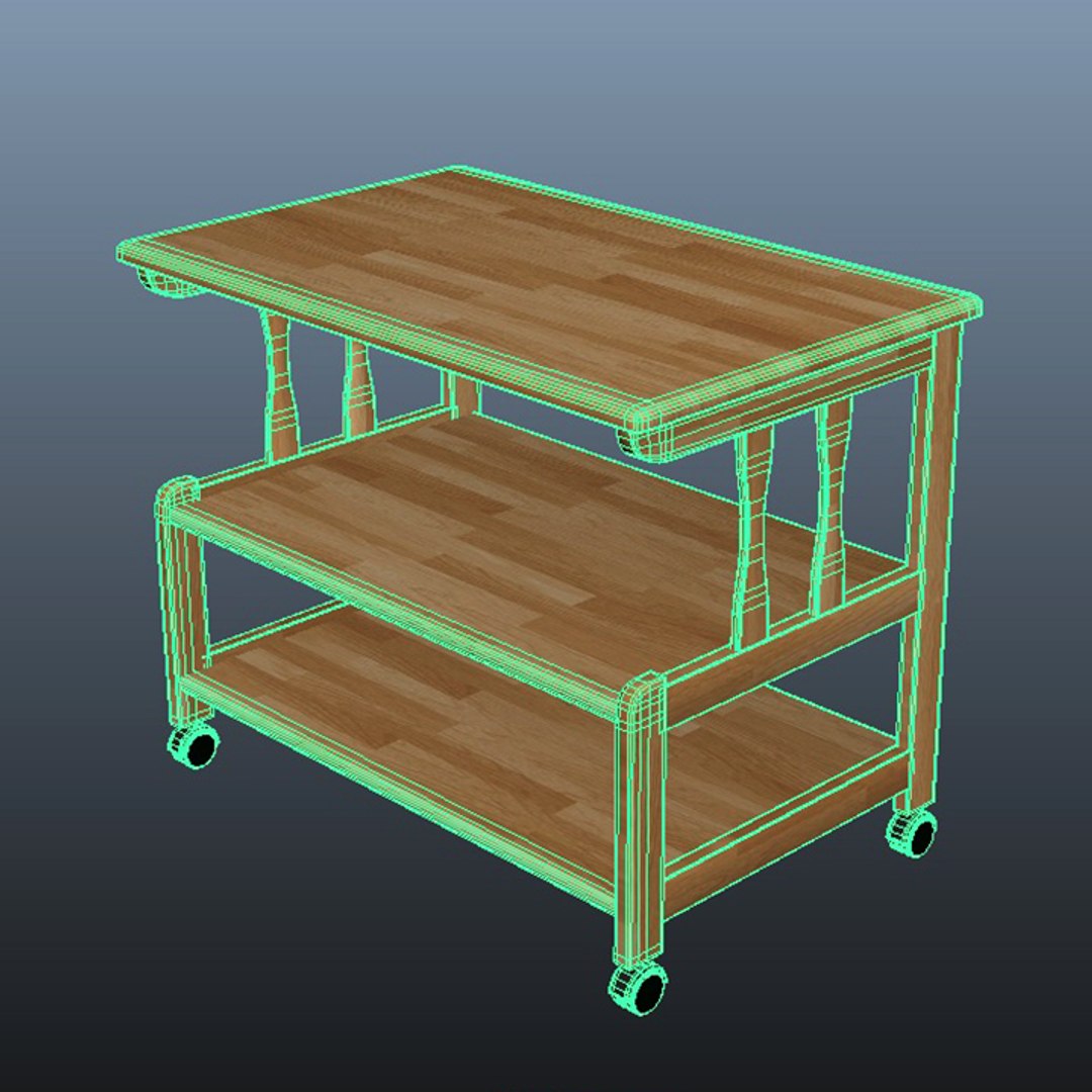 3d office study desk