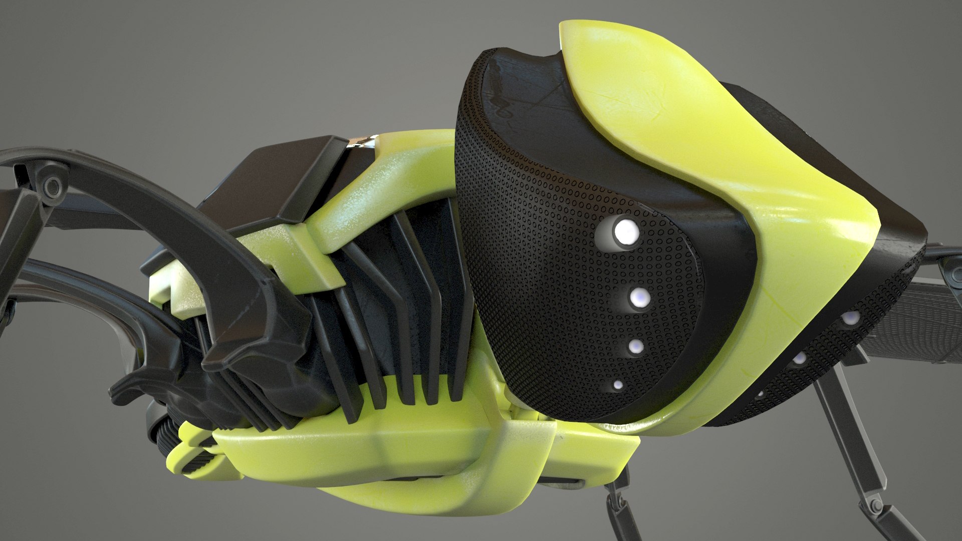 3ds Max Bee Robot