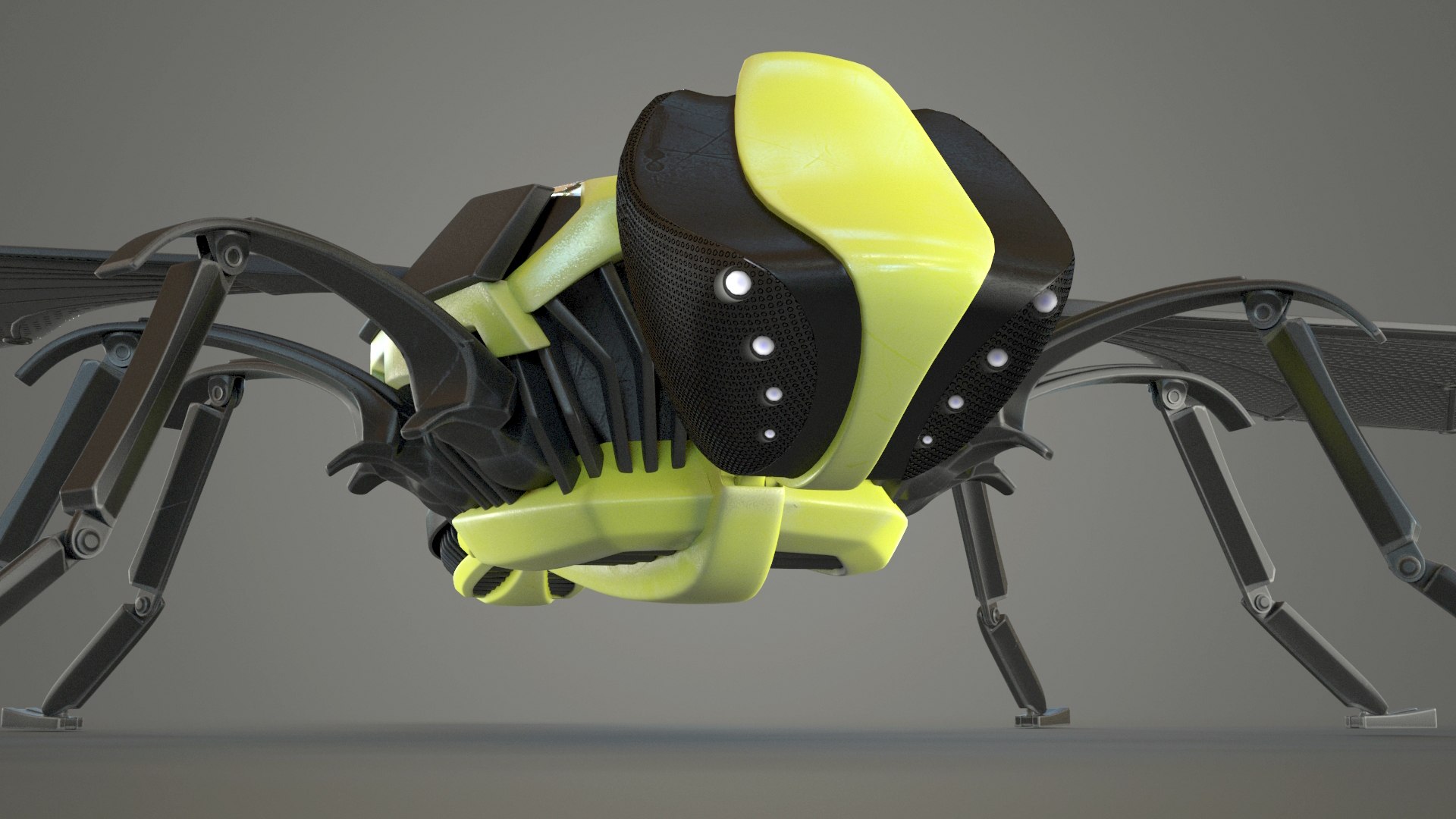 3ds Max Bee Robot