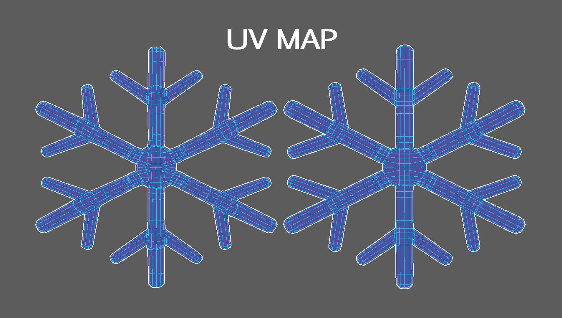 Snowflake Snow 3D - TurboSquid 1456438